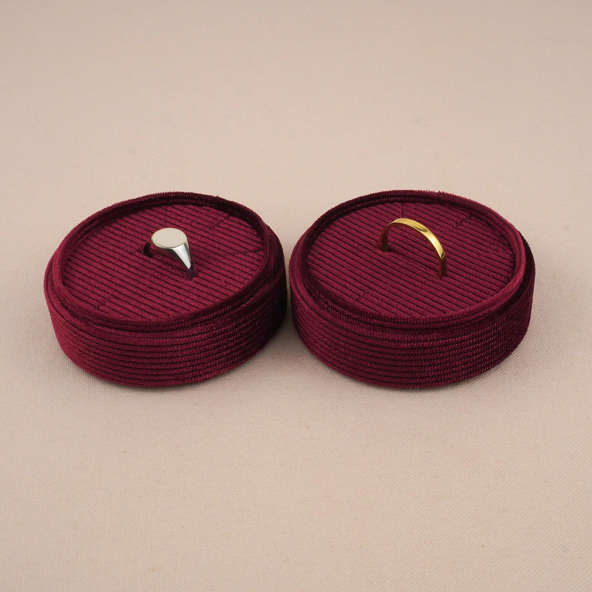 Round Ring Boxes | Fine Jewellery Boxes – Ore Metals