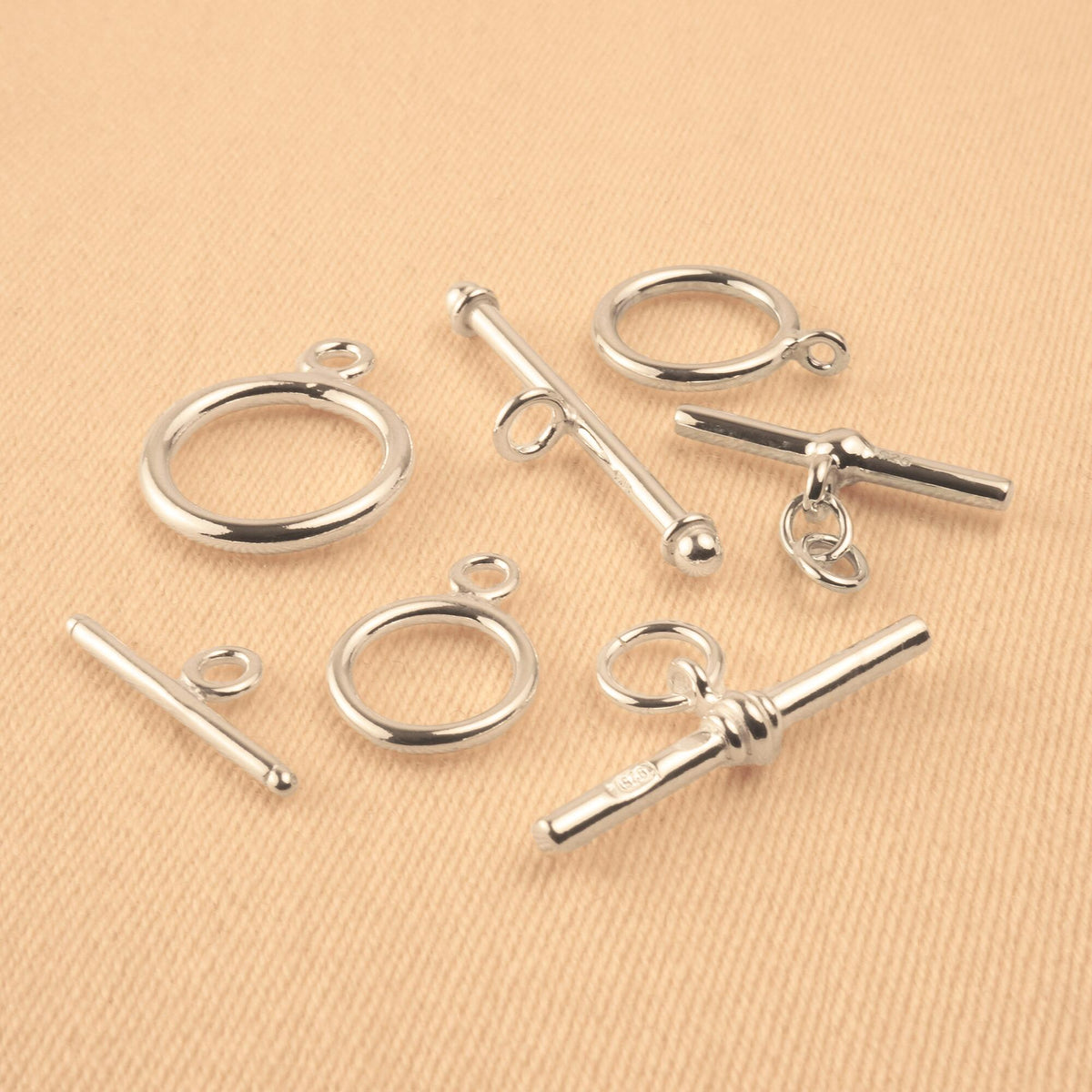 925 Sterling Silver Round Toggle Clasp | Jewellery Supplies – Ore Metals