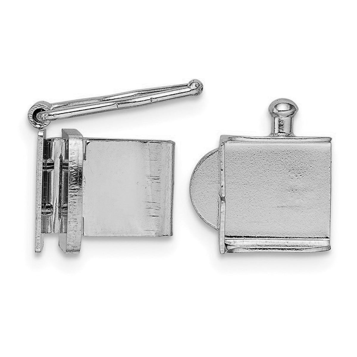 9ct White Gold Box Clasps | Jewellery Supplies Australia – Ore Metals