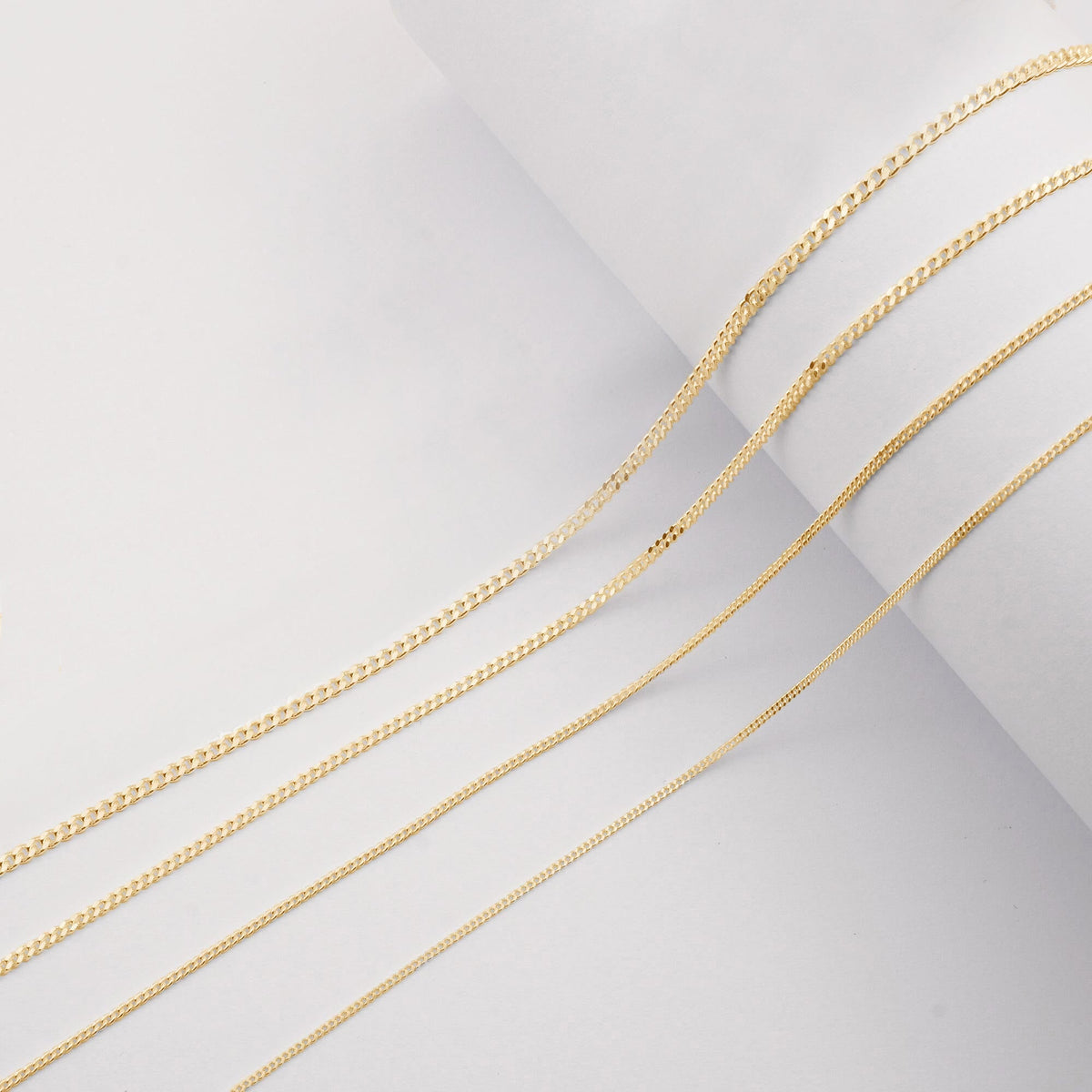 18ct Yellow Gold Cuban Link Chain Necklace - Solid Gold – Ore Metals