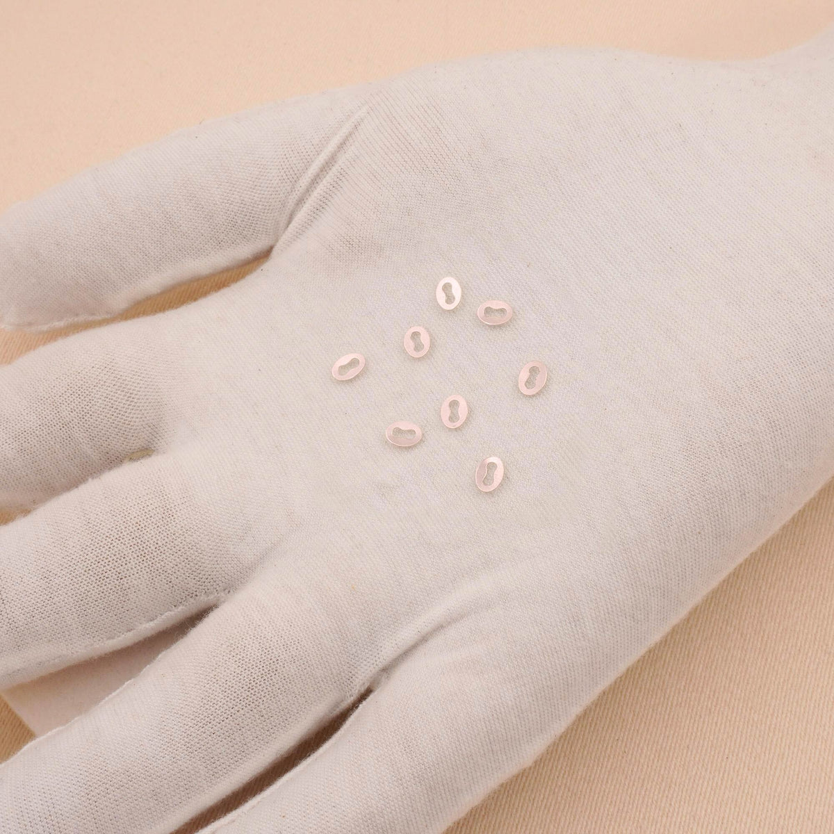 18ct Rose Gold Hallmark Tag | Jewellery Supplies – Ore Metals