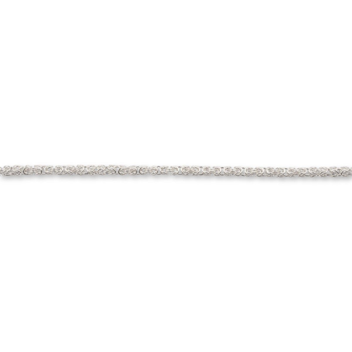 925 Sterling Silver Byzantine Chain Roll - Custom Lengths – Ore Metals