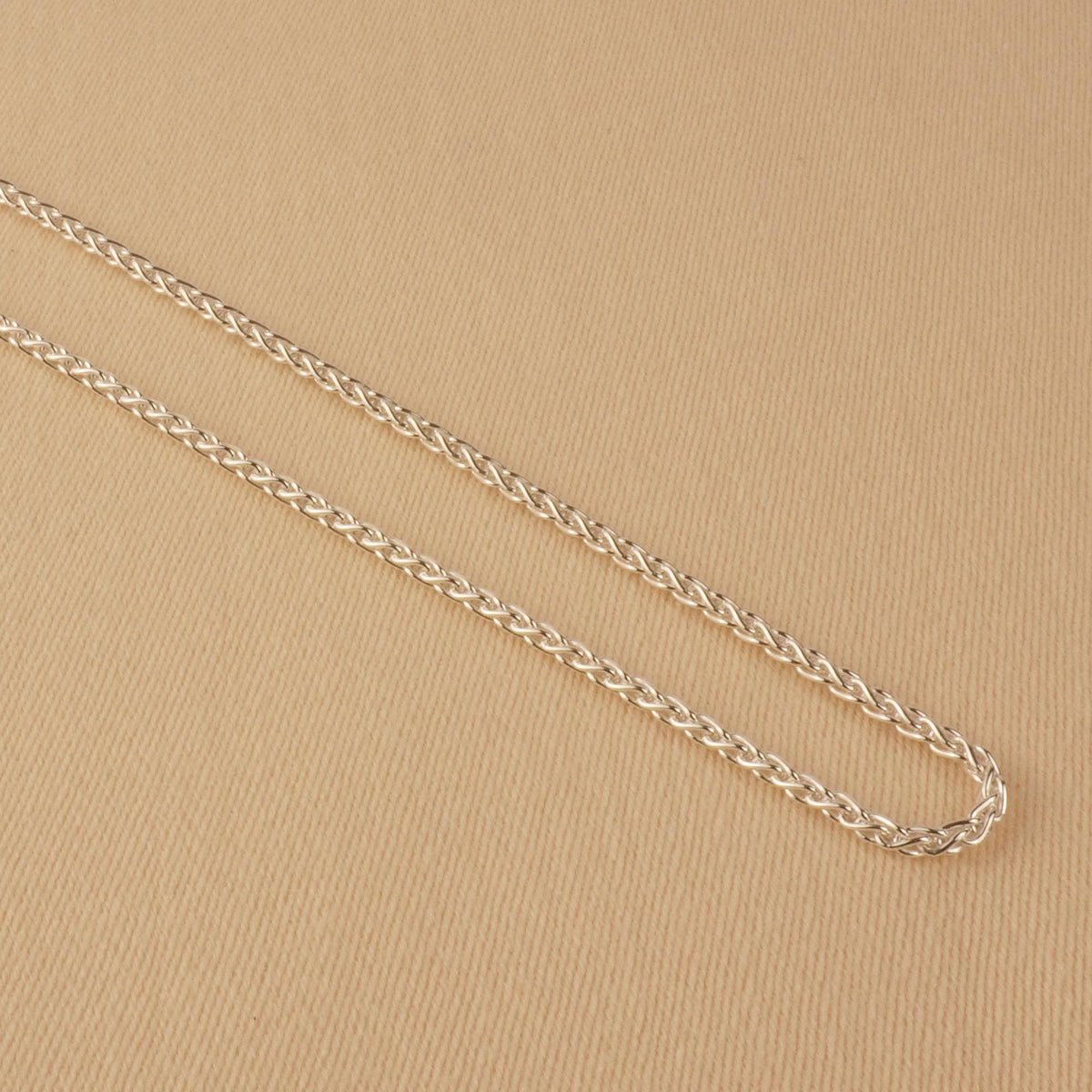 925 Sterling Silver Wheat Necklace Chain – Ore Metals