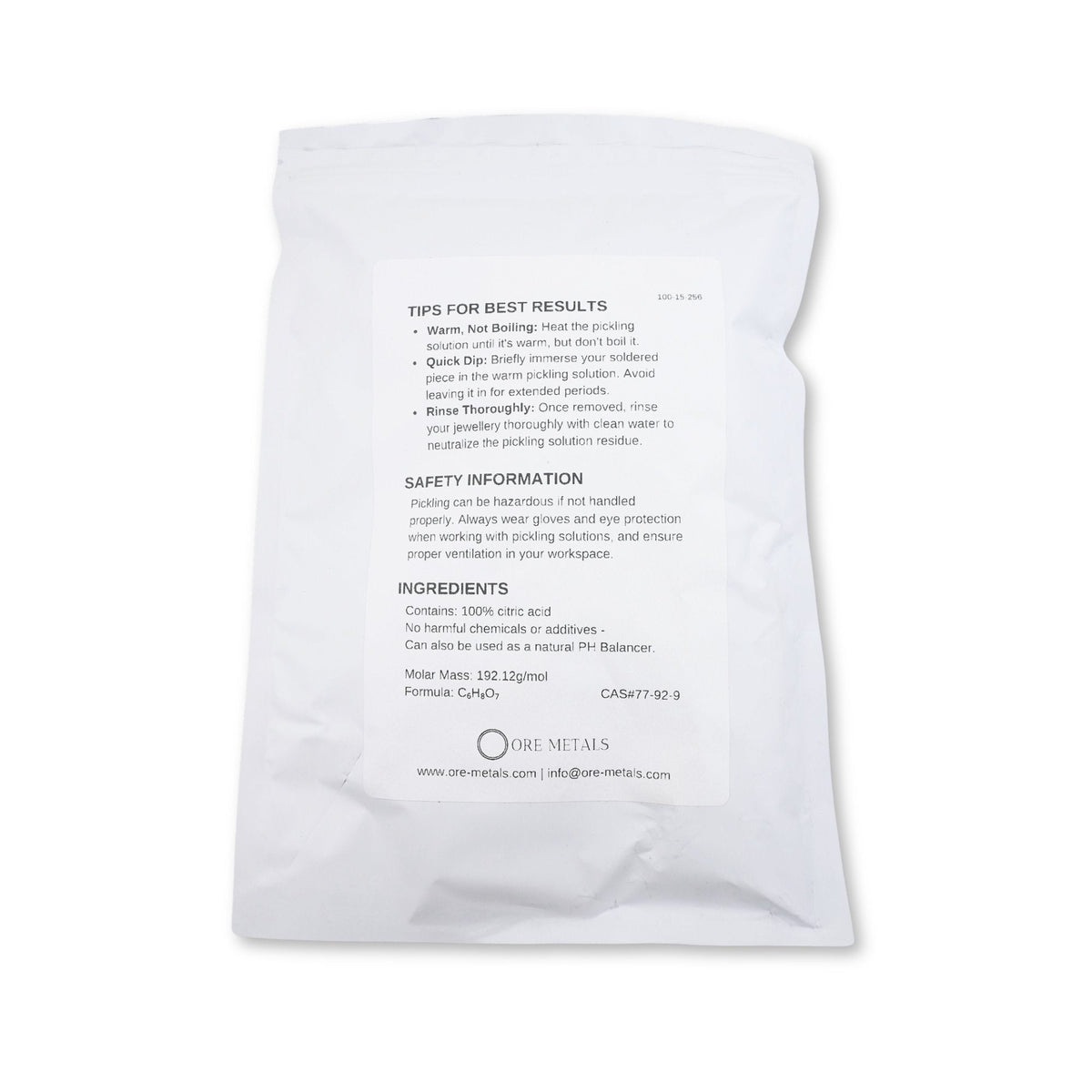 Soldering Pickle for Jewellery Making | Non-Toxic | Citric Acid – Ore ...