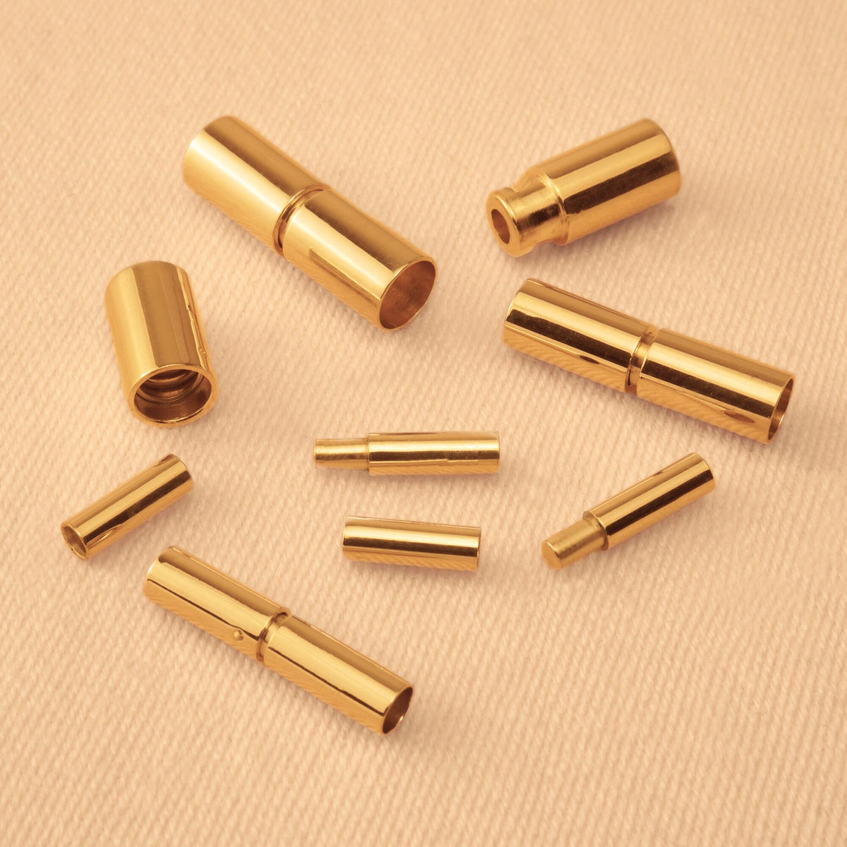 Solid 18ct Yellow Gold Bayonet Clasps | Jewellery Findings – Ore Metals
