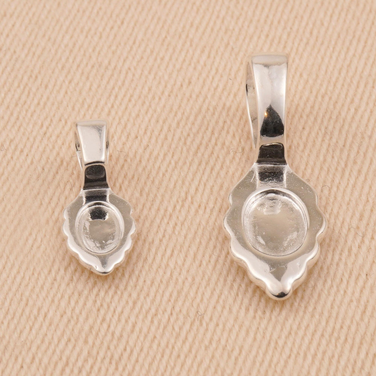 Sterling Silver Glue On Pendant Bail | Jewellery Making – Ore Metals