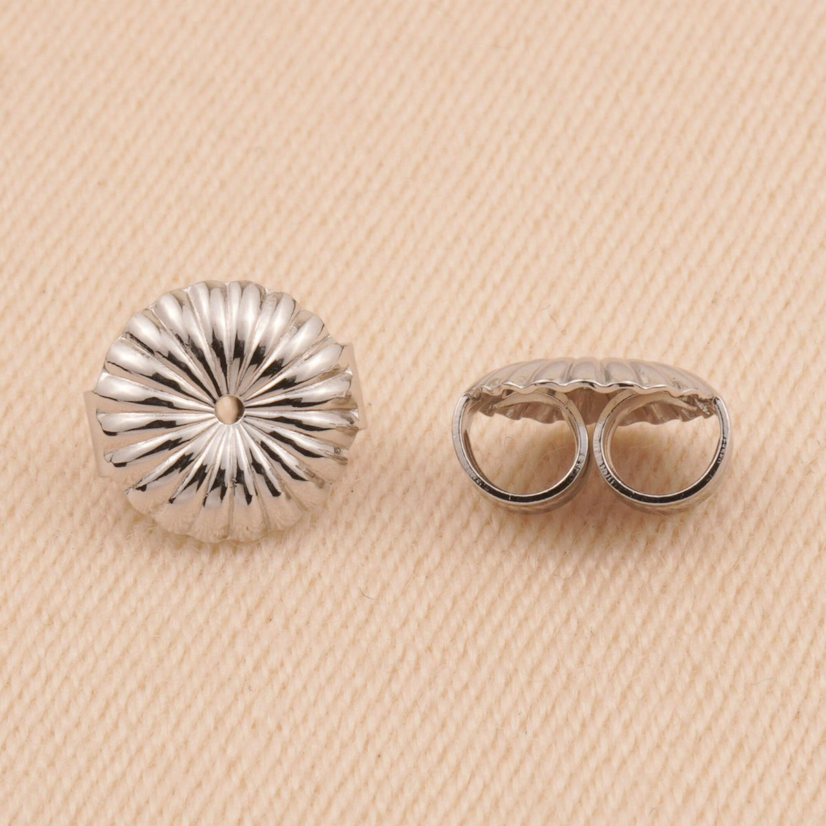 Sterling Silver Lotus Earring Backs for Jewellery Making – Ore Metals
