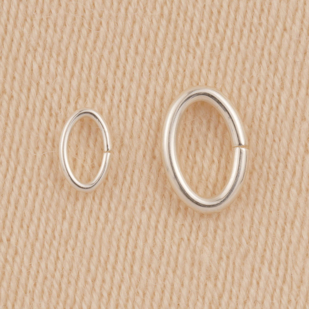 925 Sterling Silver Oval Jump Rings - Open – Ore Metals