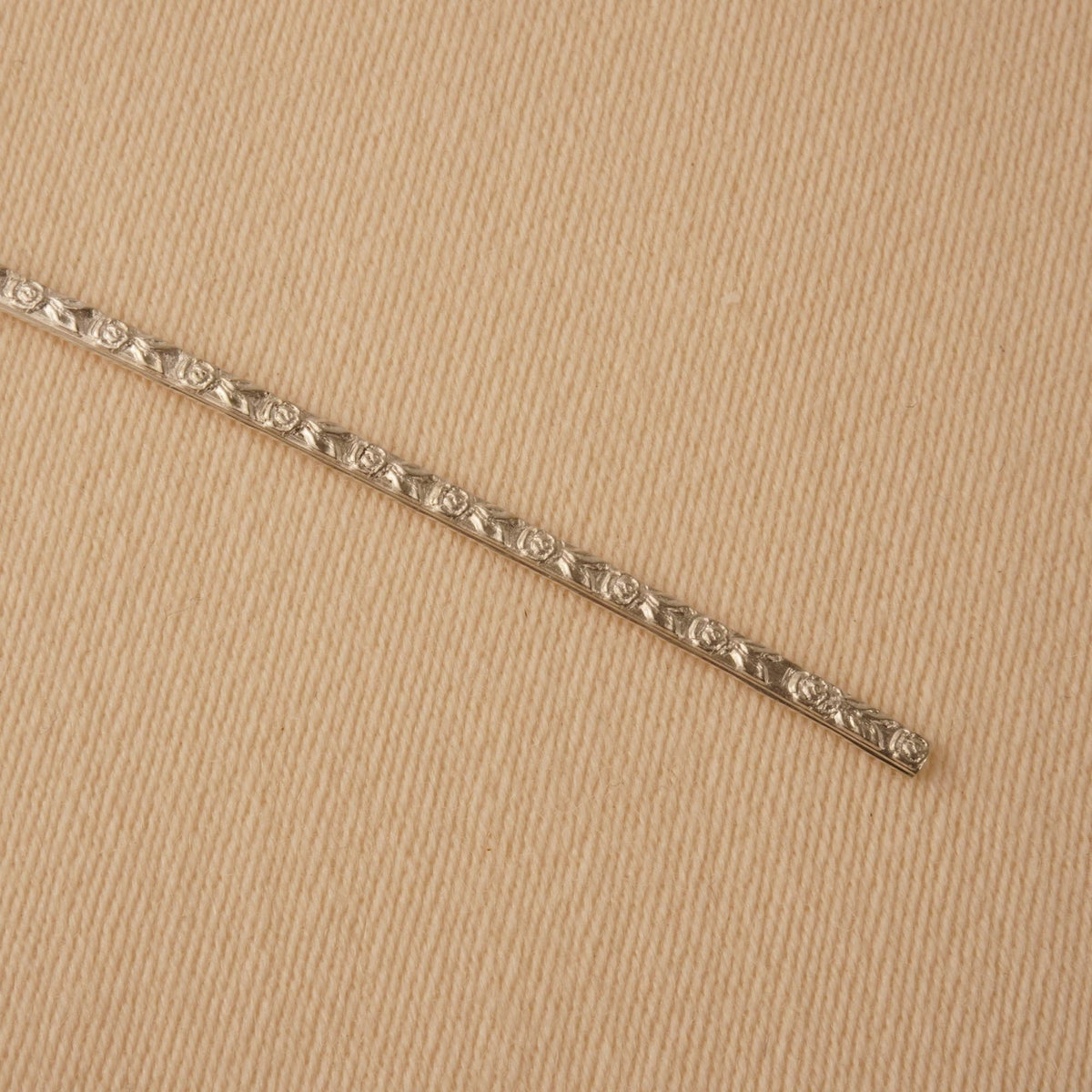 925 Sterling Silver Embossed Strip - Floral Pattern – Ore Metals