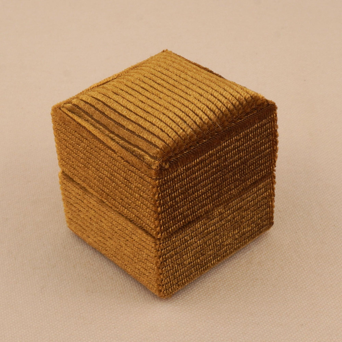 Square Necklace Box - Caramel Brown | Fine Jewellery Boxes – Ore Metals