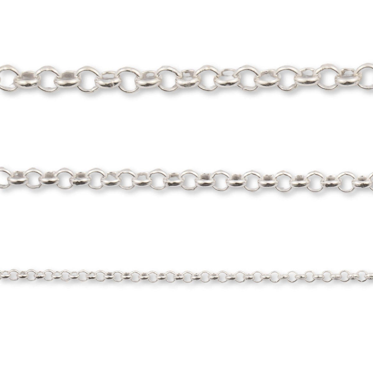 925 Sterling Silver Rolo Chain Extender - Custom Lengths – Ore Metals