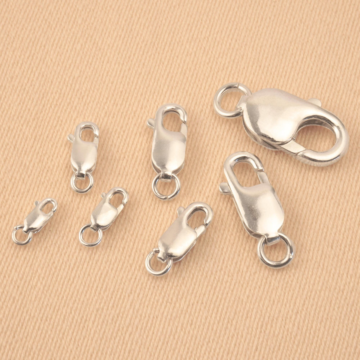 Solid 925 Sterling Silver Parrot Clasps | Jewellery Supplies – Ore Metals