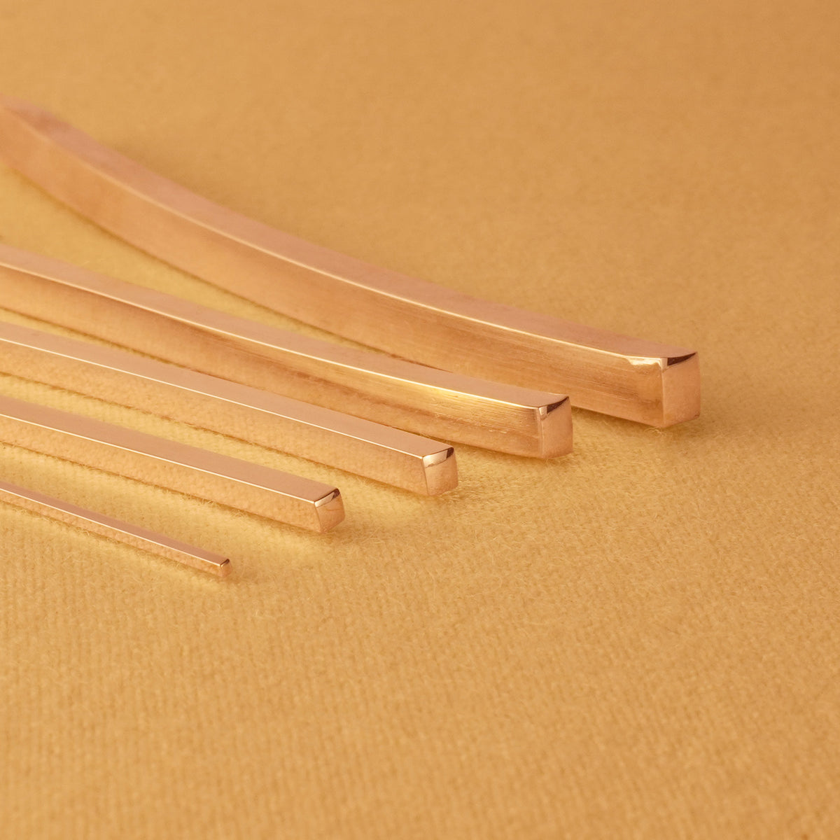 9ct Rose Gold Square Wire for Jewellery Making – Ore Metals