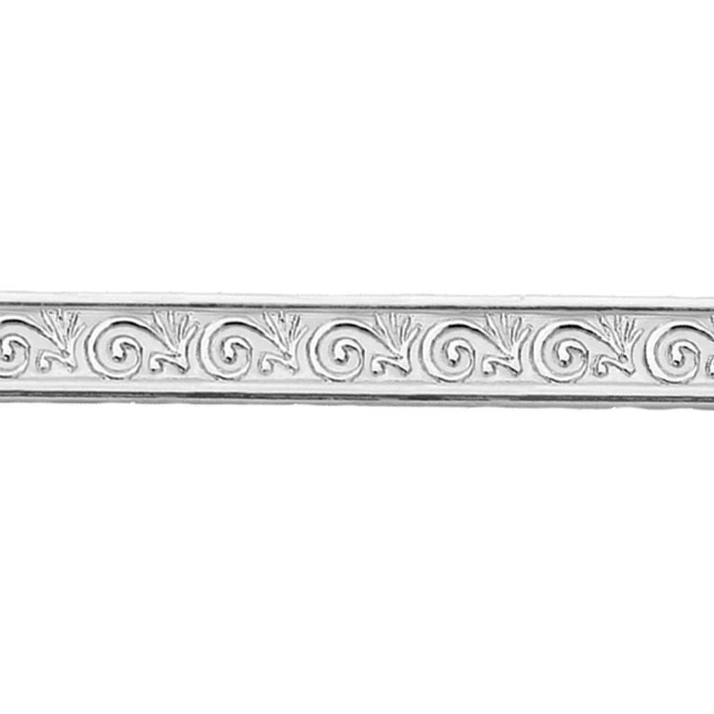925 Sterling Silver Embossed Strip - Botanical Pattern – Ore Metals